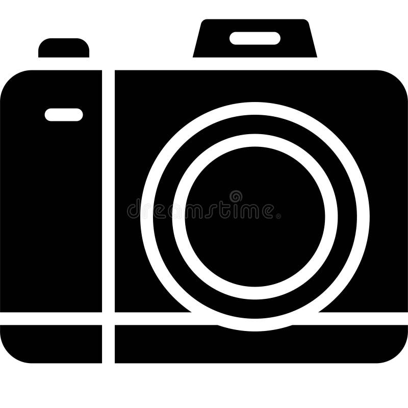 Camera Icon, Birthday Party Related Vector Illustration Stock Vector ...
