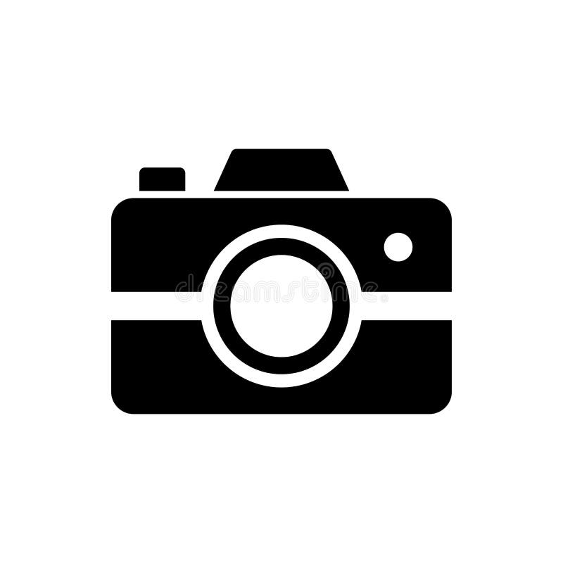 Camera Icon Flat Vector Template Design Trendy Stock Illustration ...