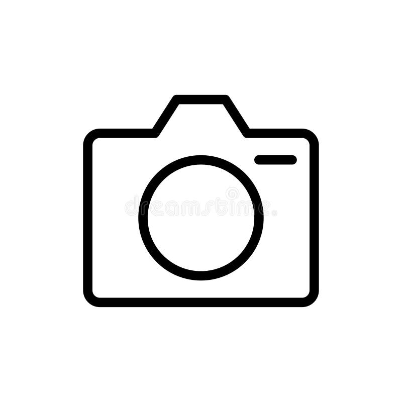 Camera Icon Flat Vector Template Design Trendy Stock Vector ...
