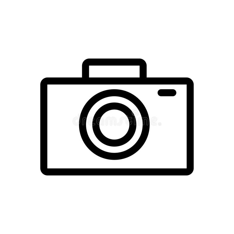 Camera Icon Flat Vector Template Design Trendy Stock Vector ...