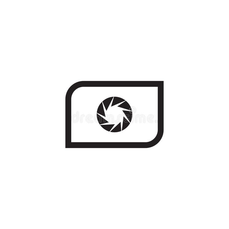 Camera Icon Logo Design Vector Template in Simple and Unique Style ...