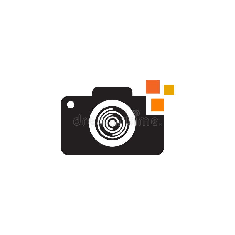 Camera Icon Logo Design Vector Template in Simple and Unique Style ...