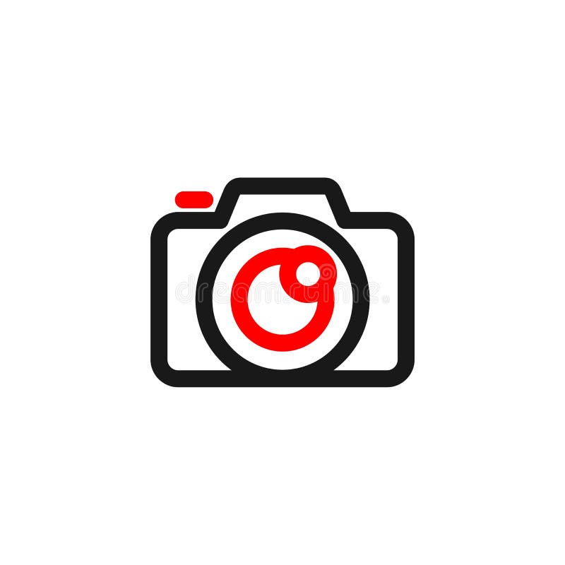 Camera Icon Logo Template Illustration Design. Vector EPS 10 Stock ...