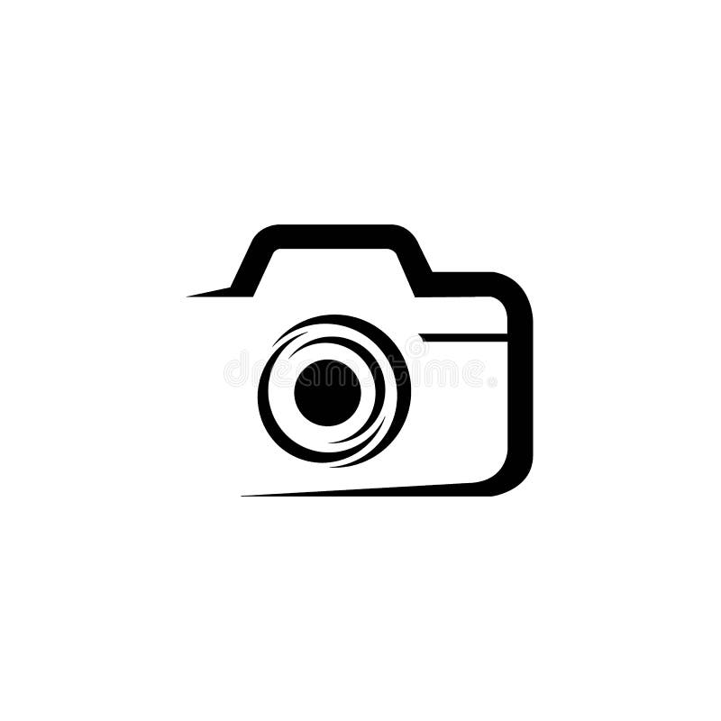 Camera Icon Logo Vector Design Template Stock Illustration ...