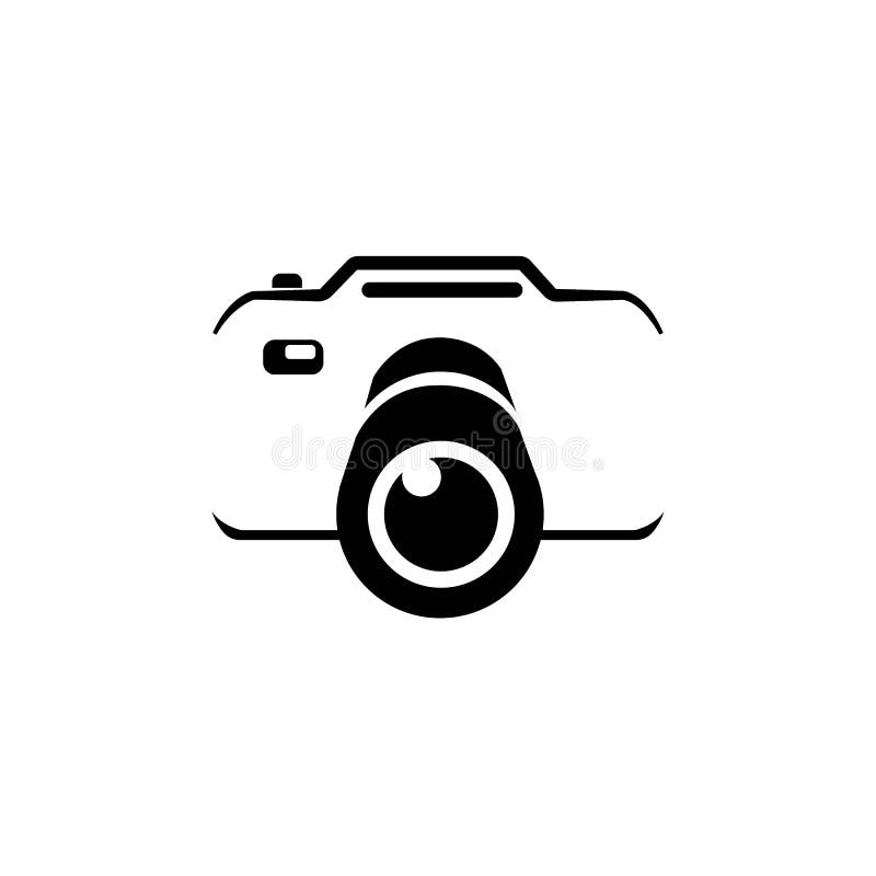 Camera Icon Logo Vector Design Template Stock Vector - Illustration of ...