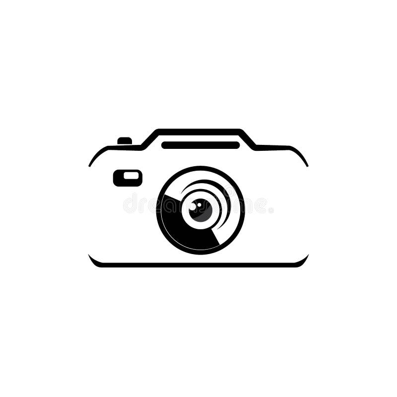 Camera Icon Logo Vector Design Template Stock Illustration ...