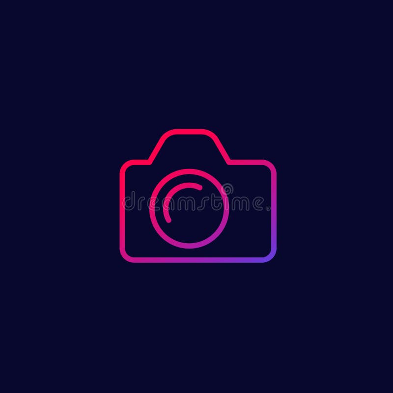 Camera Icon with Check Mark, Tick Stock Vector - Illustration of ready ...