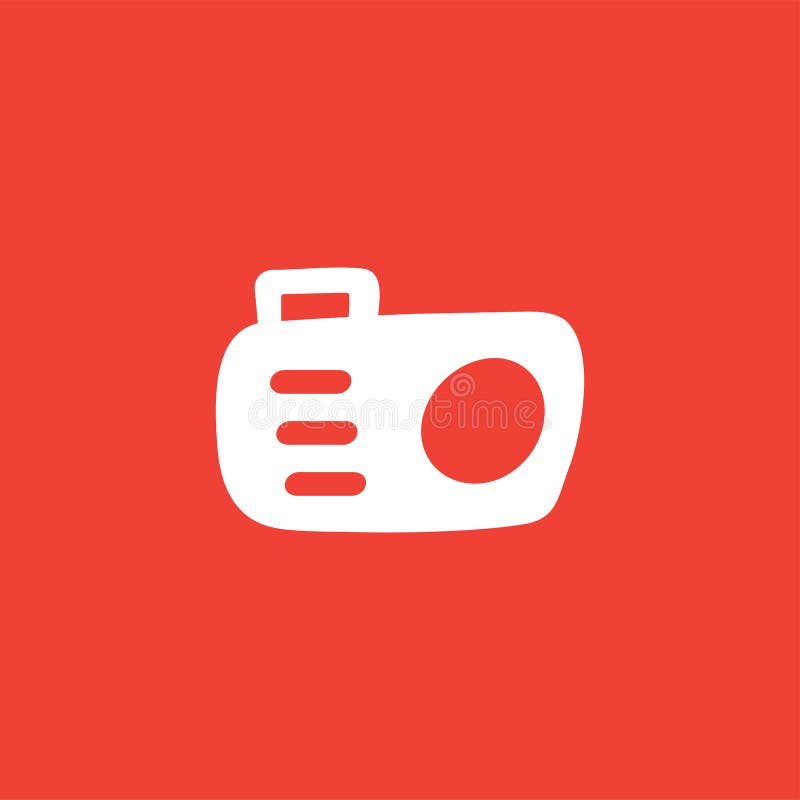 Red Camera Flat Icon Stock Illustrations – 5,365 Red Camera Flat Icon ...
