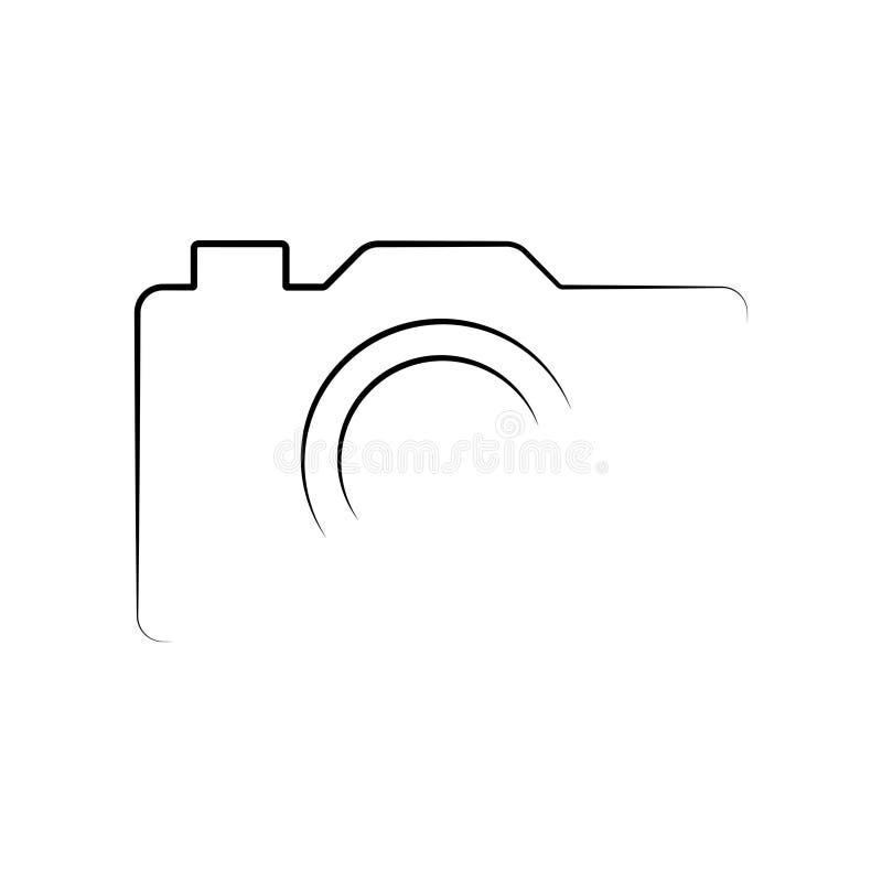Camera icon simple stock illustration. Illustration of media - 329693069