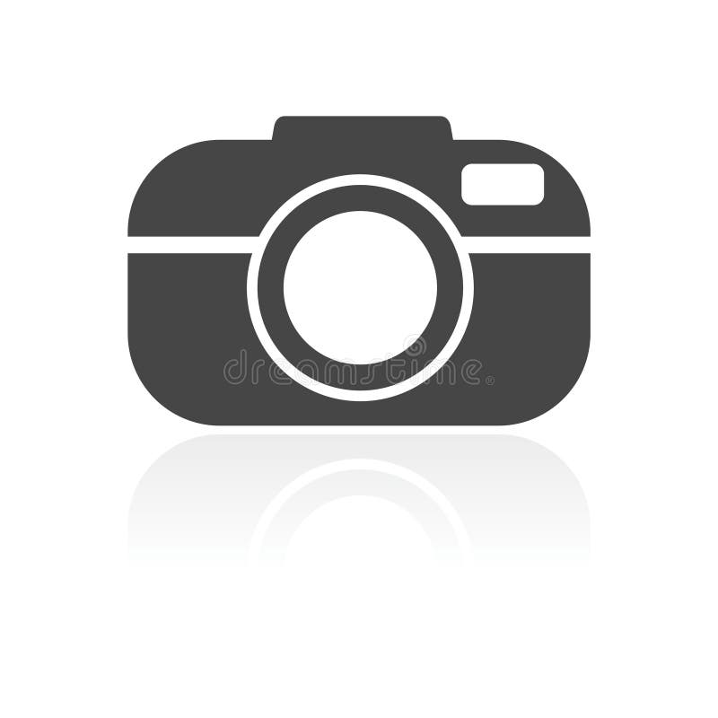 Camera icon stock vector. Illustration of black, optical - 101658251