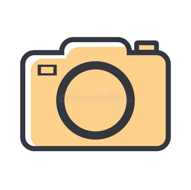 Camera Icon Symbol Logo Sign Stock Vector - Illustration of ...