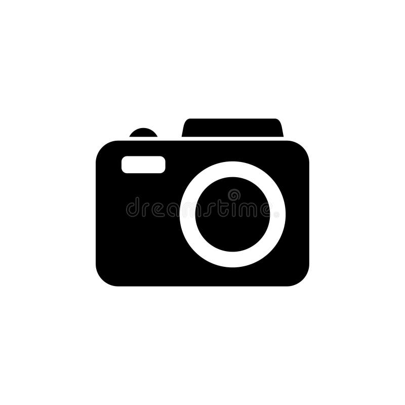 Camera Icon in Trendy Flat Style . Camera Symbol Web Site Design Stock ...