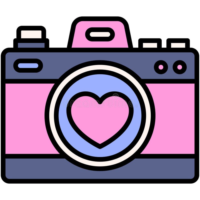 Camera Icon, Supermarket and Shopping Mall Related Vector Stock Vector ...