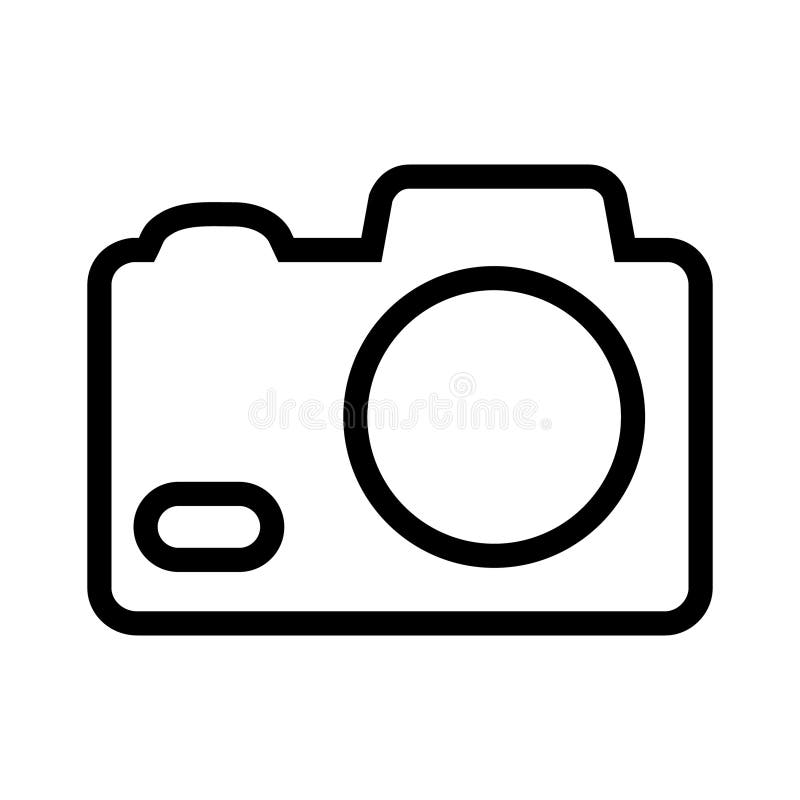 Camera Icon Vector. Photo Illustration Sign. Photo Studio Symbol or ...