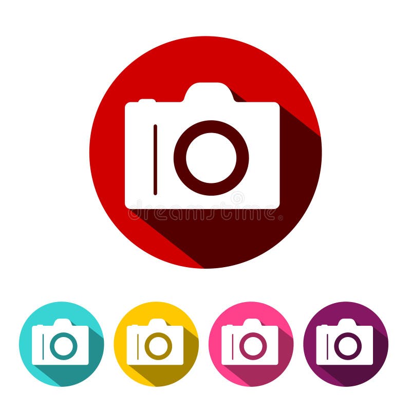 Camera Icon Vector Photographic Equipment Symbol Stock Vector ...