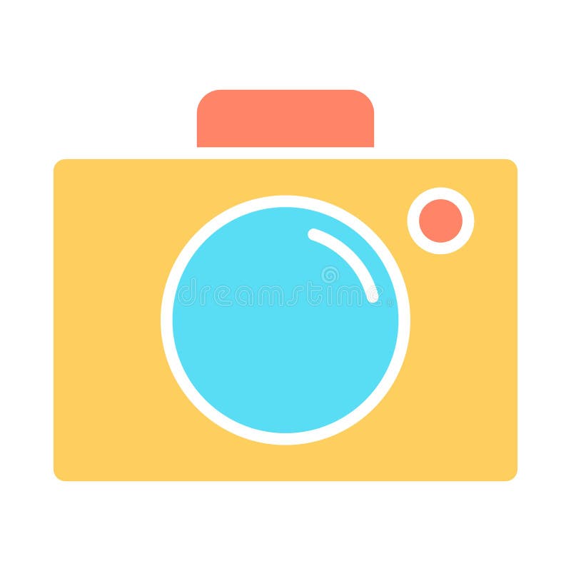 Camera Icon. Vector Simple Minimal 96x96 Pictogram Stock Vector ...