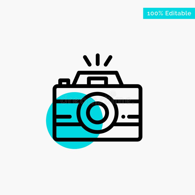 Camera, Image, Photo, Photography Turquoise Highlight Circle Point ...