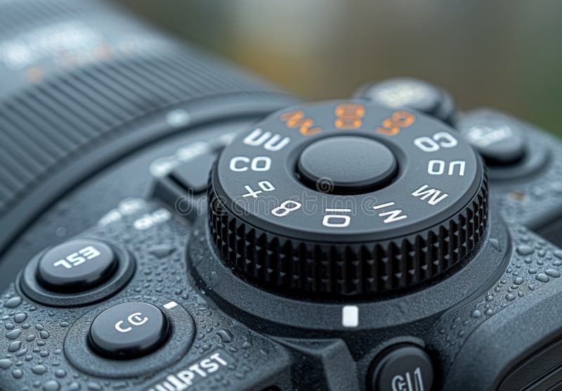 Camera with Indicator Dial for Prioritizing Capture Settings, AI ...