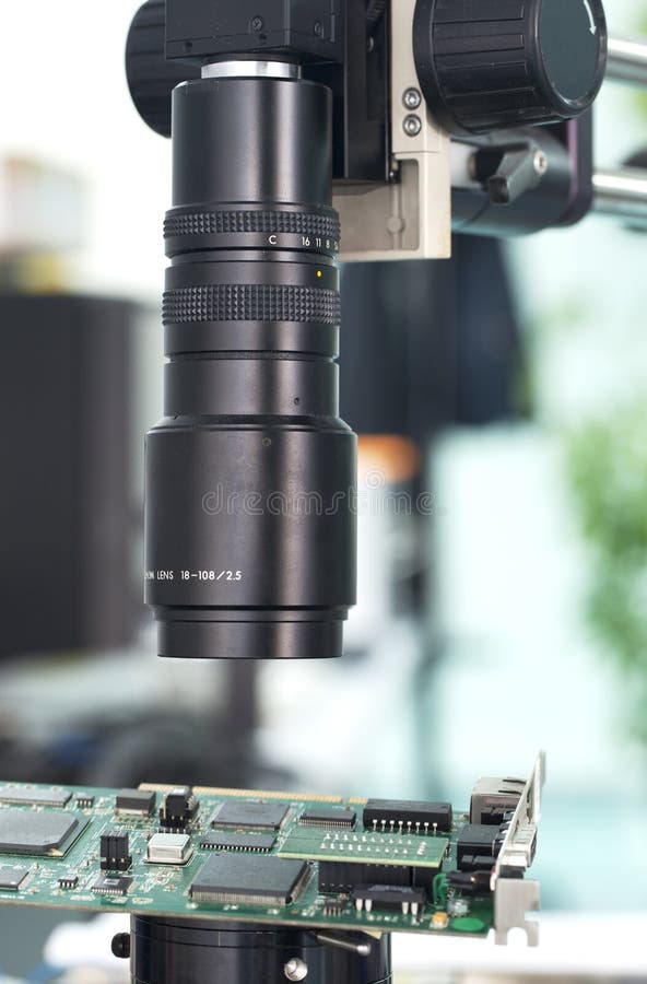 Camera inspection control stock image. Image of communication - 21580277