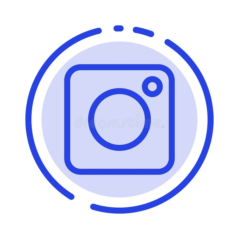 Instagram Icon Blue Stock Illustrations – 2,710 Instagram Icon Blue ...