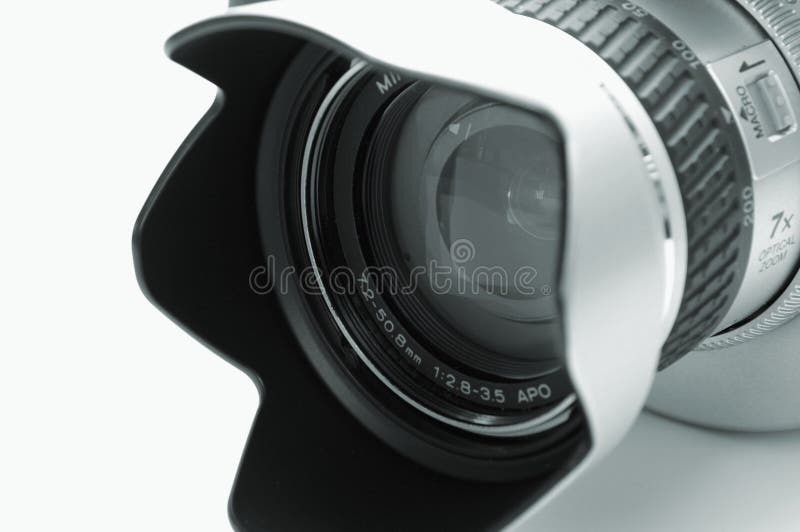 Digital Video Camera (Detail Top-Front View) Stock Image - Image of ...