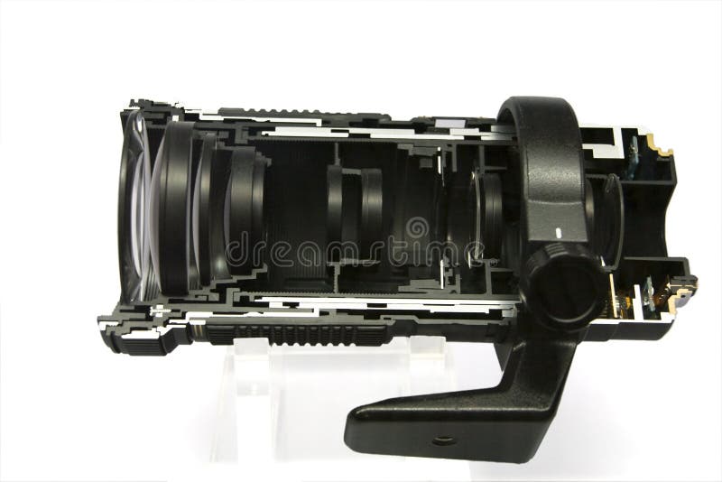 Canon Zoom Lens Cross Section Editorial Photography - Image of series ...