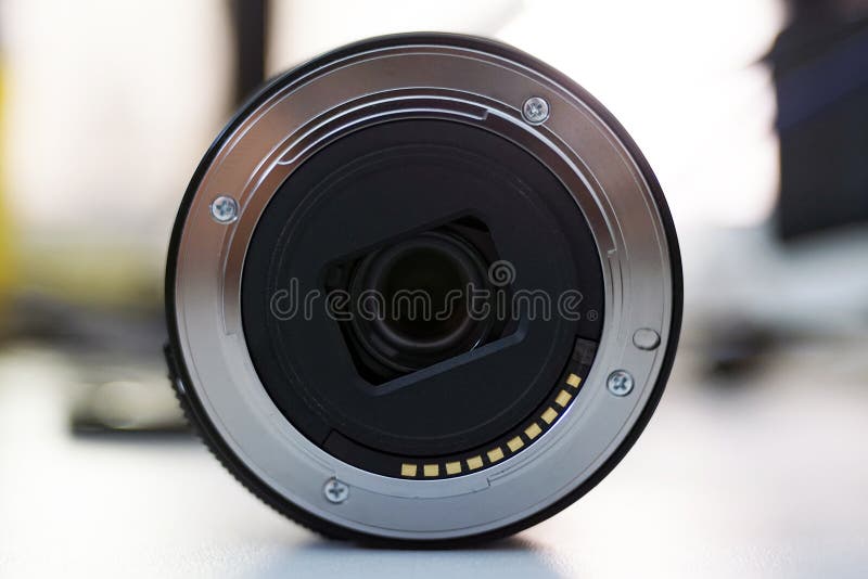 Camera lens - side stock photo. Image of objective, image - 2676806