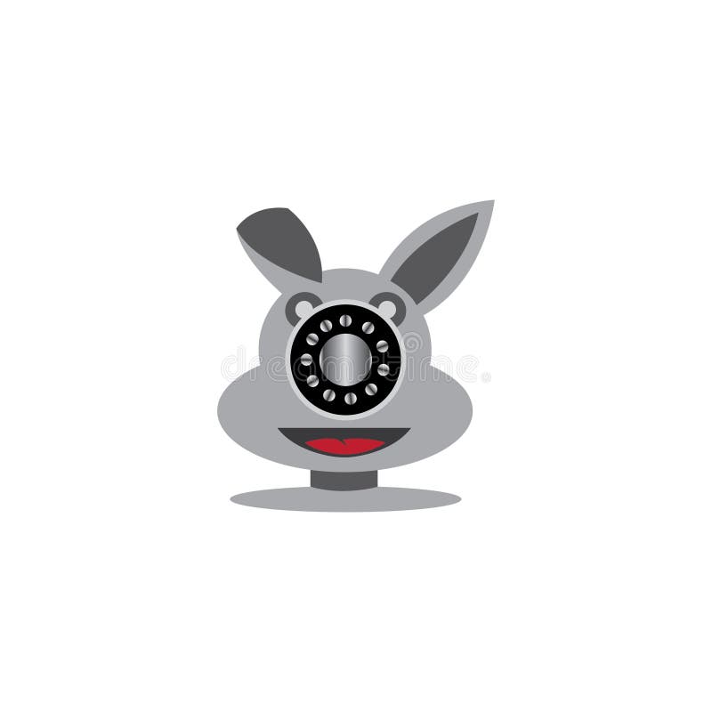 Camera Lens Cctv Icon Character Design Illustration Vector Stock Image ...