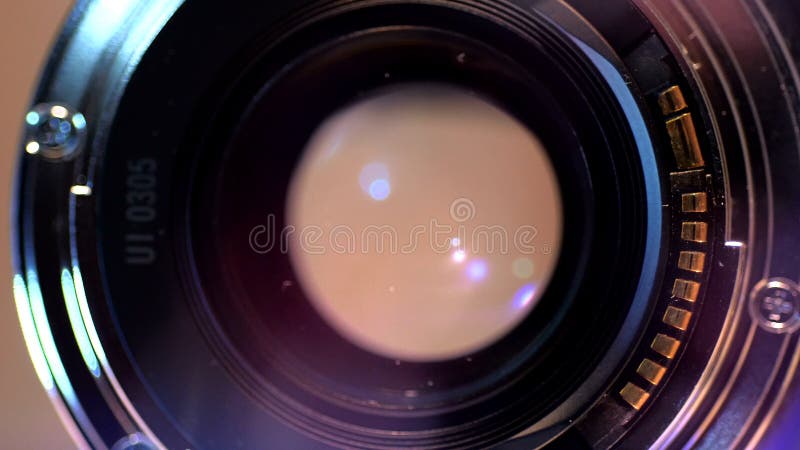 Camera Lens 50mm Close Up stock photo. Image of camera - 151024230