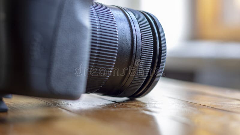 Camera Lens side view stock image. Image of black, focussing - 1559333