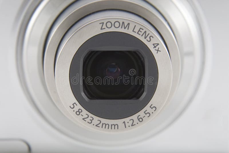 Camera lens front shot stock photo. Image of optic, instrument - 10666268