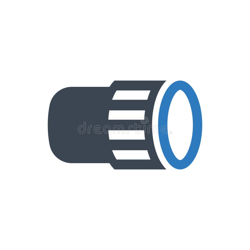 Camera Lens Icon. Simple Vector Graphics Stock Vector - Illustration of ...