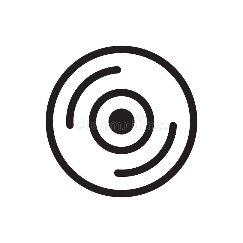 Camera lens icon vector stock vector. Illustration of icon - 303836726