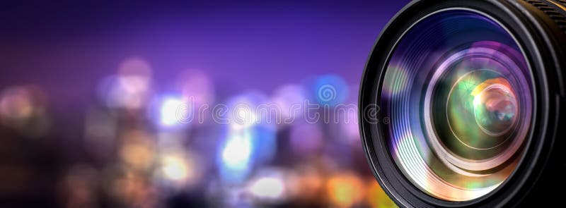 Camera lens stock image. Image of movie, hobby, dark - 85232995