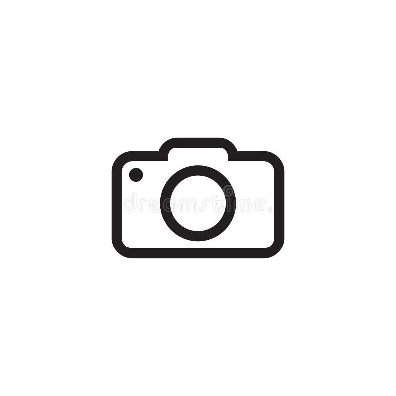 Camera Lens Logo Icon Design Template Stock Vector - Illustration of ...