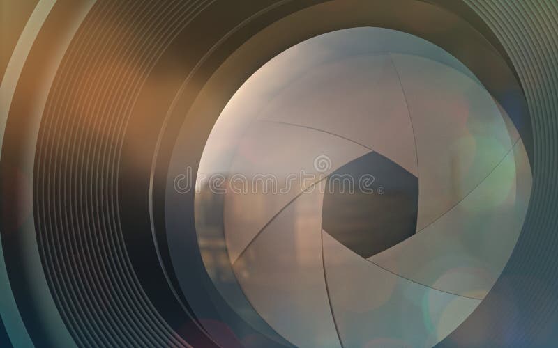 Abstract camera lens stock vector. Illustration of equipment - 27529268