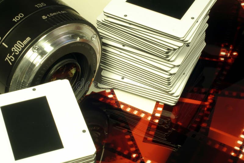 Camera Lens, Slides & Film Stock Photo - Image of camera, hobby: 1480906
