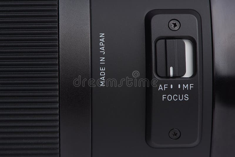 Camera lens switch stock image. Image of switch, full - 128537229