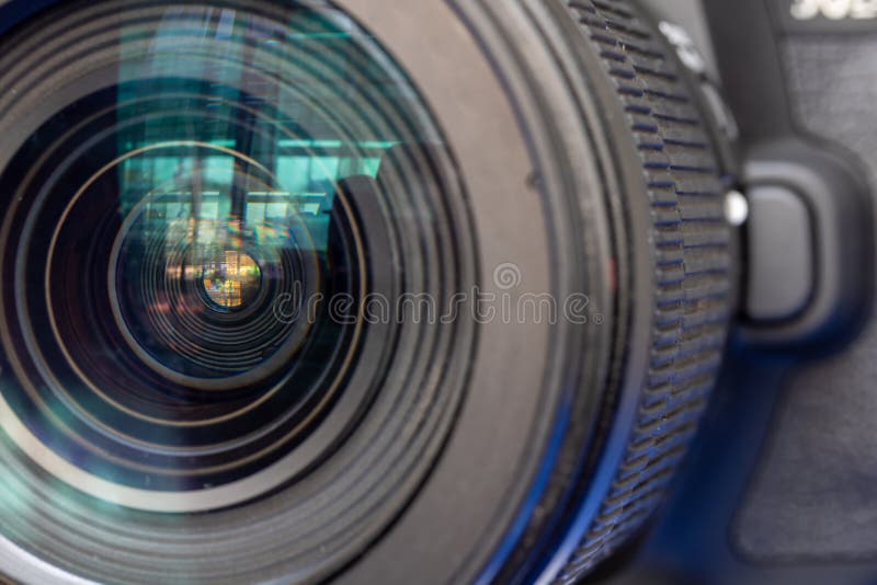 Focus ring of camera lens stock photo. Image of camera - 39656318