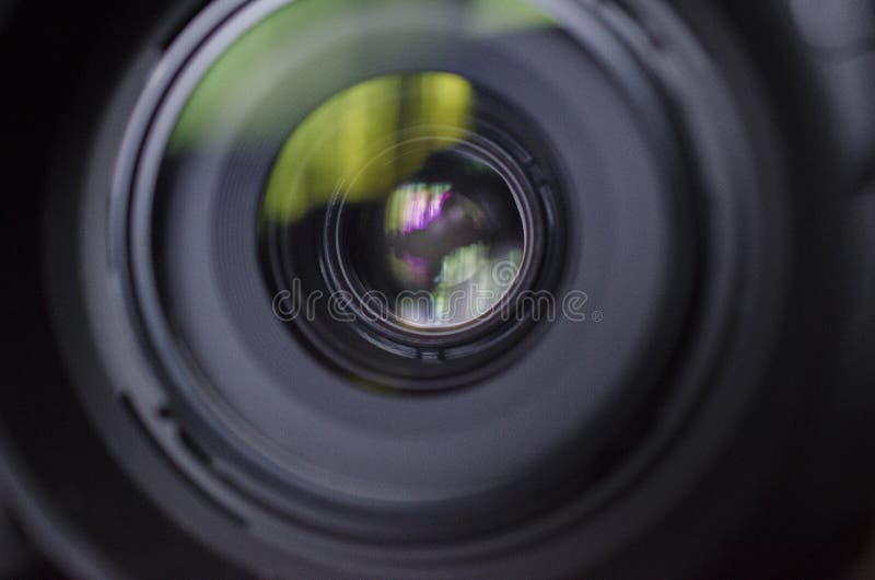Through the camera lense stock image. Image of close - 56851803