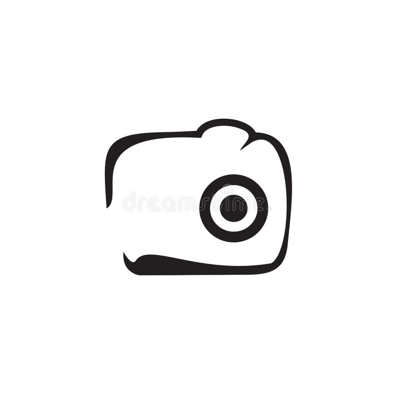 Camera Logo Icon Design Vector Template Stock Vector - Illustration of ...