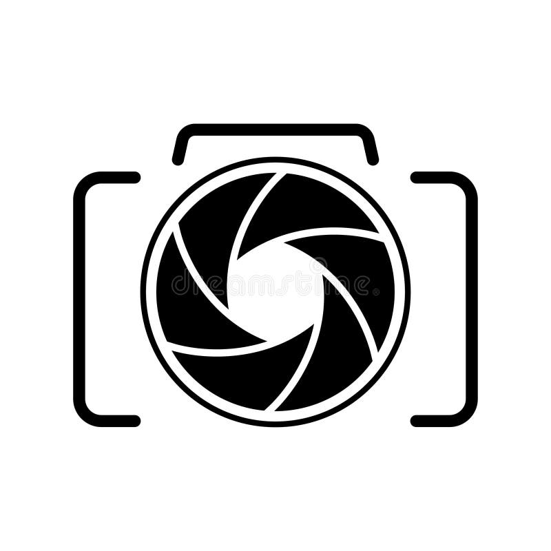 Camera Lens Logo Vector on Trendy Design Stock Vector - Illustration of ...