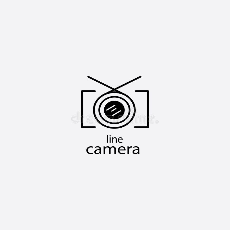 Camera Lens Digital Circle Logo Design Color Illustration Stock Vector ...
