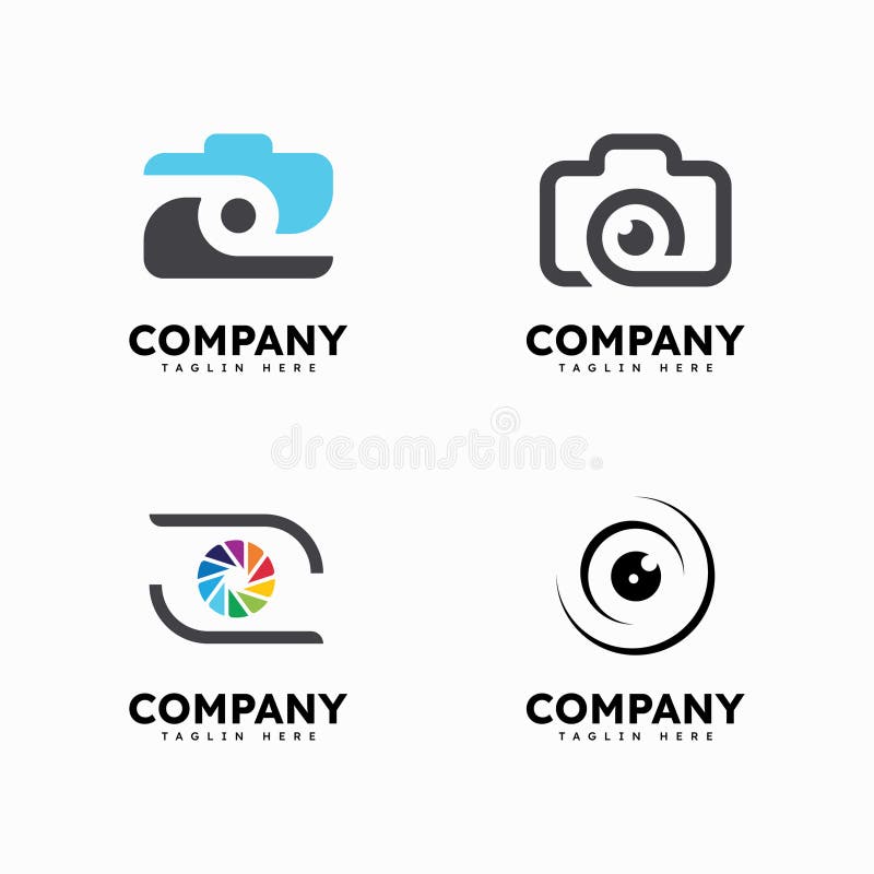 Camera Logo Symbol Illustration Design Stock Vector - Illustration of ...