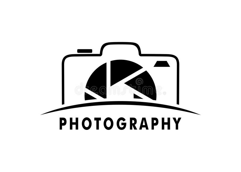 Camera Logo Template, Vector Logo for Photographer Stock Vector ...