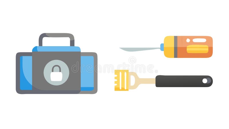 Camera Maintenance and Repair Tools Icon, Vector Design Generative AI ...
