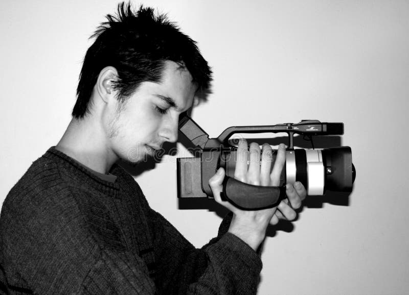 Cameraman stock image. Image of shot, digital, concentrate - 4609885