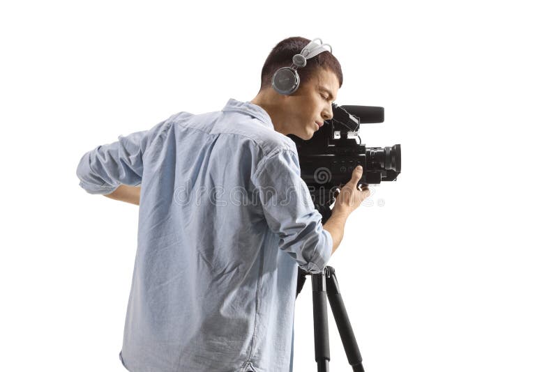 324 Camera Man Recording Stand Stock Photos - Free & Royalty-Free Stock ...