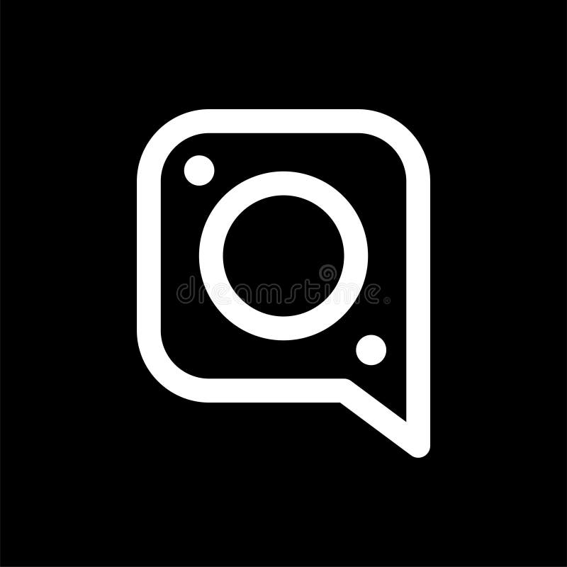 Camera Message or Talk Camera Logo Vector Template Stock Vector ...