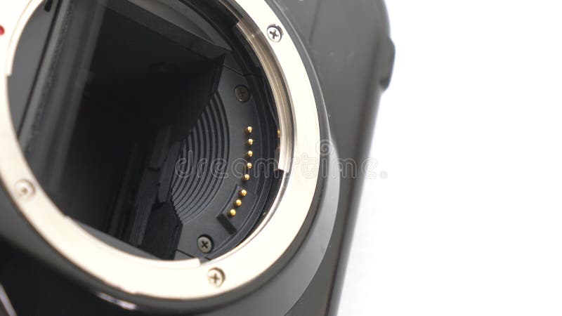 Camera Mirror, Shutter and Full Frame Sensor Stock Video - Video of ...